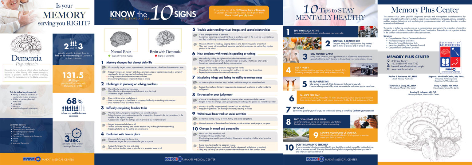 Memory Plus Center (2018) - MakatiMed Exhibits - Makati Medical Center