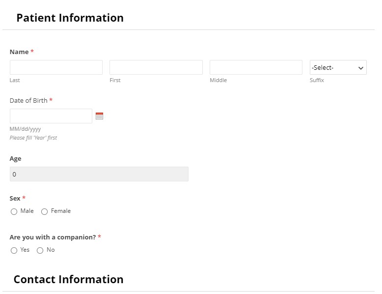 Online Screening Form - Makati Medical Center
