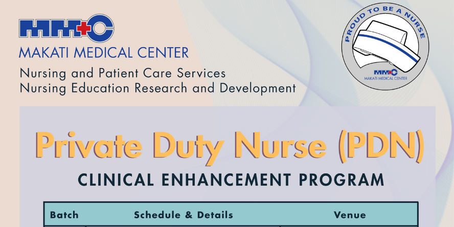 Private Duty Nurse Clinical Enhancement Program: Feb 3 | MMC