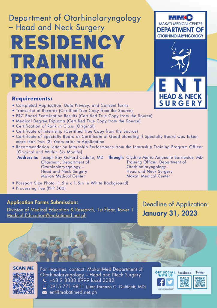Residency Training Programs - Makati Medical Center