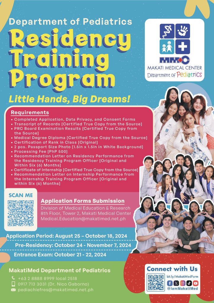 Residency Training Programs - Makati Medical Center
