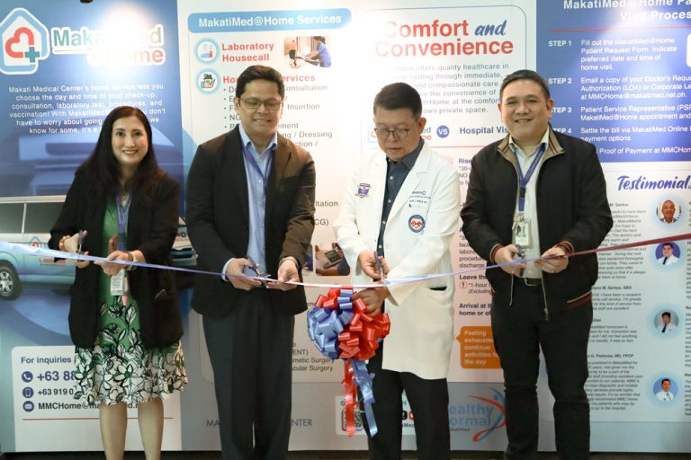 MMC's Ribbon Cutting for Reintroduction of MakatiMed@Home