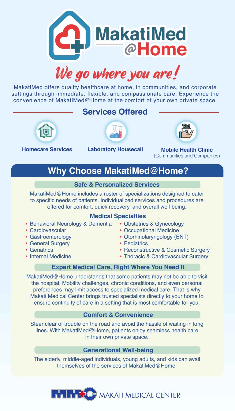 MakatiMed@Home: Quality Healthcare at Your Doorstep