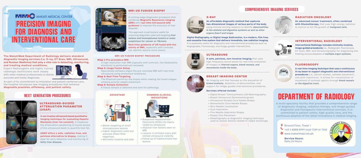 Precision Imaging For Diagnosis and Interventional Care - MakatiMed ...